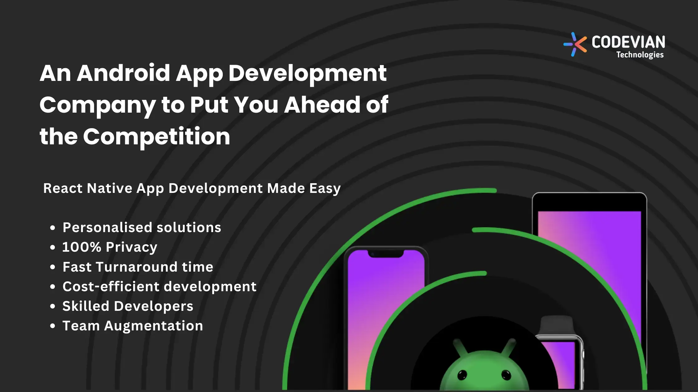 Top Android App Development Company in India | Hire Developers