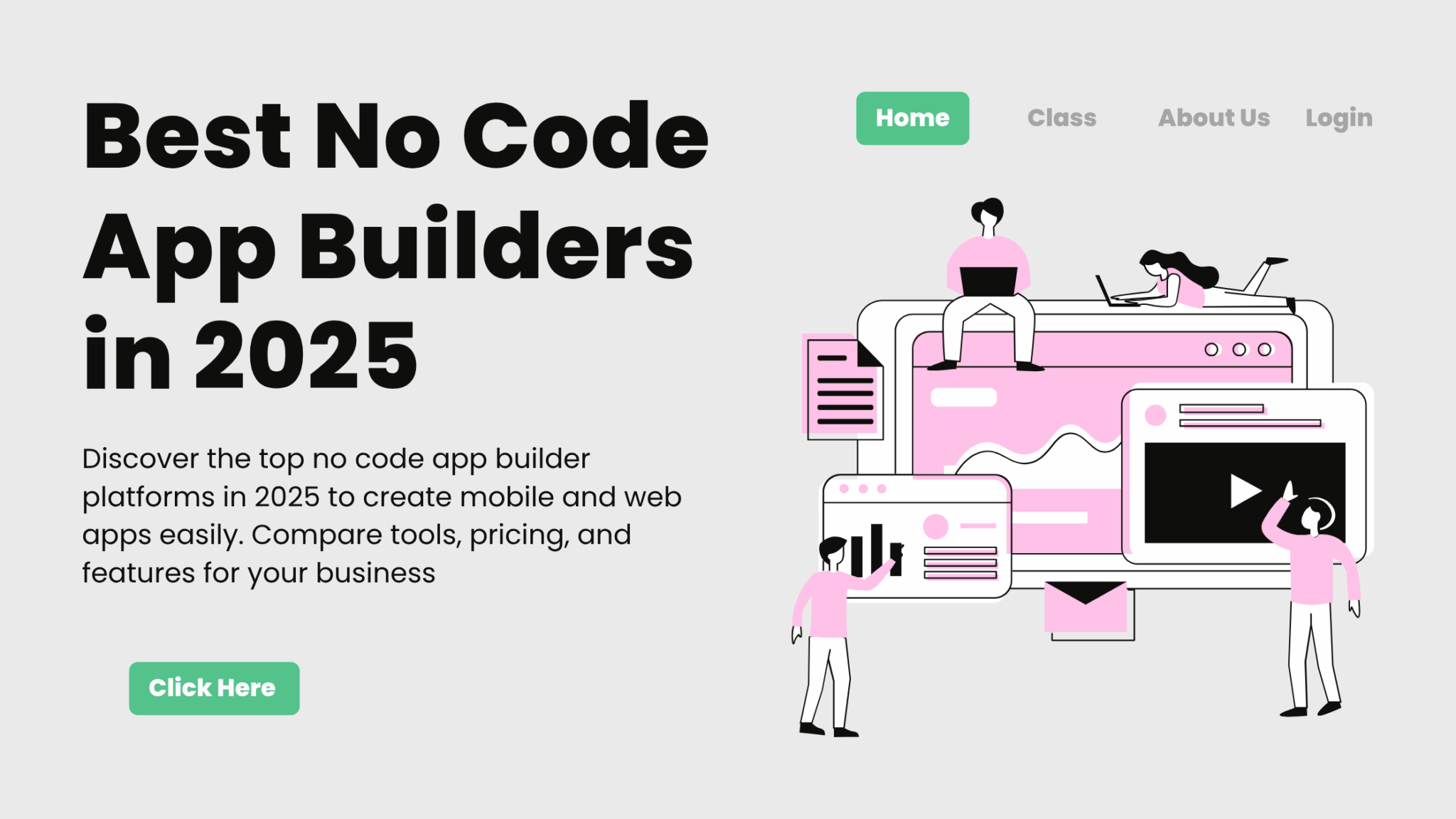 Best No Code App Builder Platforms in 2025 | Build Apps Easily